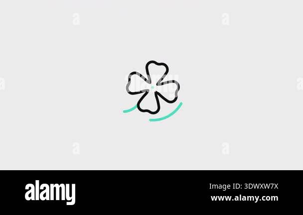 Clover Animated Icon Professional animated icon designed for modern ...