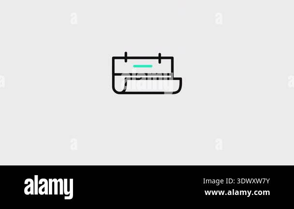 Calendar Animated Icon Professional animated icon designed for modern ...