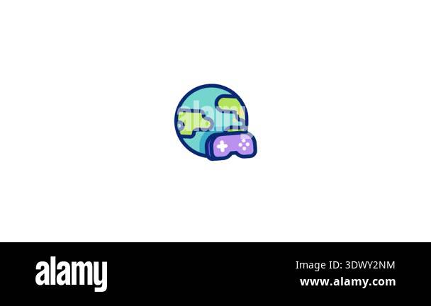 Worldwide Animated Icon Professional animated icon designed for modern ...