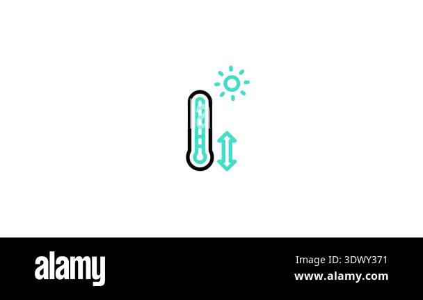 Thermometer Animated Icon Professional animated icon designed for ...