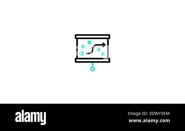 Strategy Animated Icon Professional animated icon designed for modern ...
