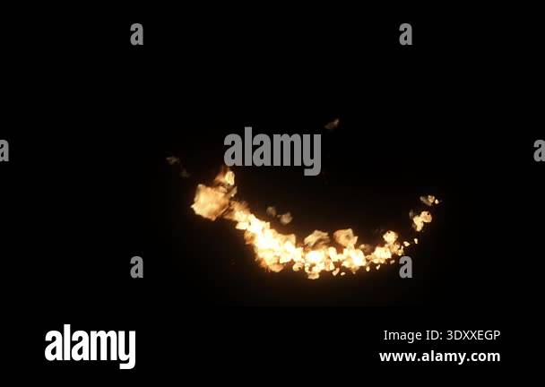 fire display creating a fiery smiley face against a dark background ...