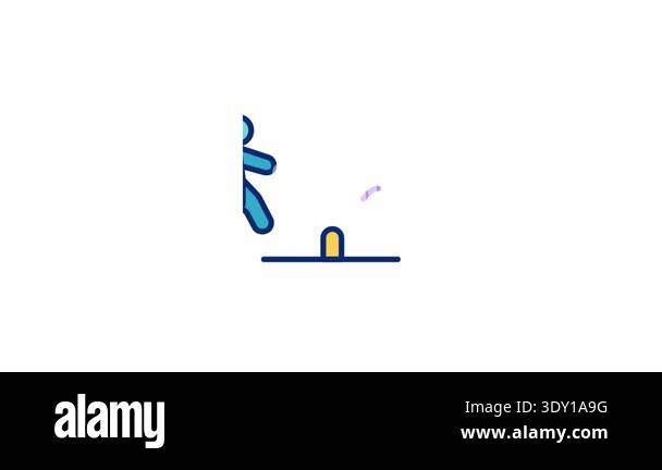 Barrier Animated Icon Professional animated icon designed for modern ...