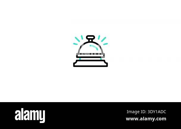 Bell Animated Icon Professional animated icon designed for modern ...