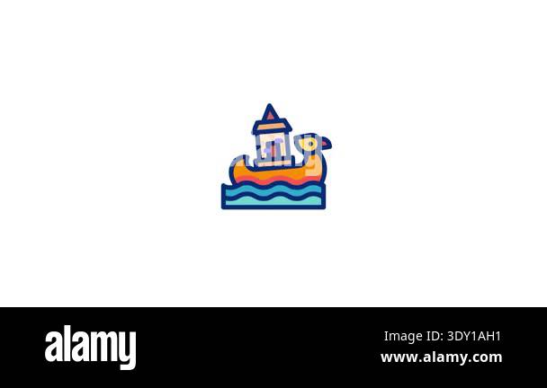 Boat Animated Icon Professional animated icon designed for modern ...