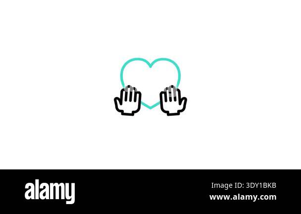 Heart Animated Icon Professional animated icon designed for modern ...