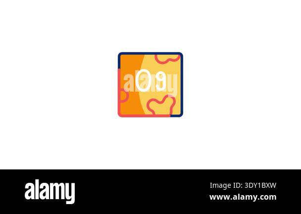 Oganesson Animated Icon Professional animated icon designed for modern ...