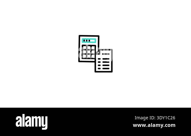 Accounting Animated Icon Professional animated icon designed for modern ...
