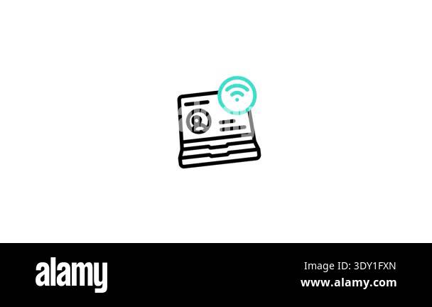 Connection Animated Icon Professional animated icon designed for modern ...