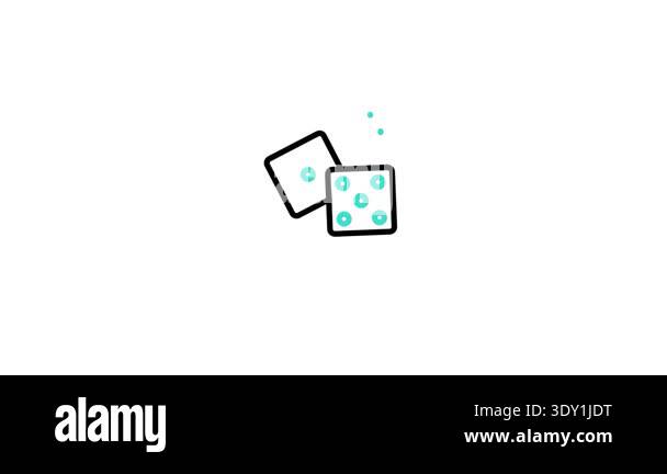 Dice Animated Icon Professional animated icon designed for modern ...