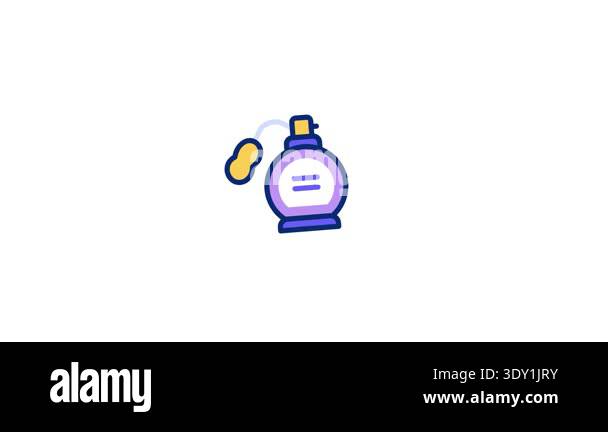 Perfume Animated Icon Professional animated icon designed for modern ...