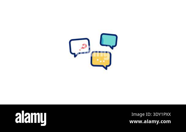 Interview Animated Icon Professional animated icon designed for modern ...