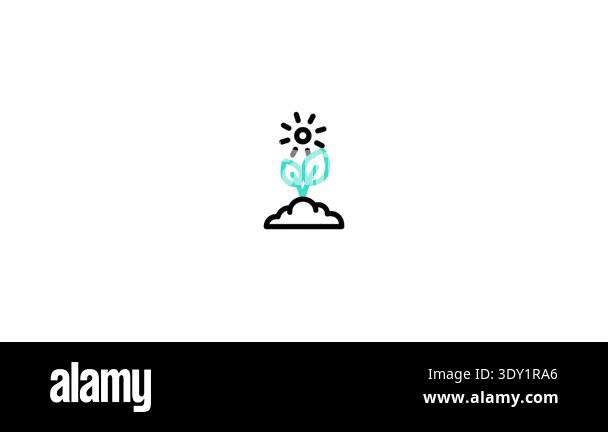 Growingplant Animated Icon Professional animated icon designed for ...