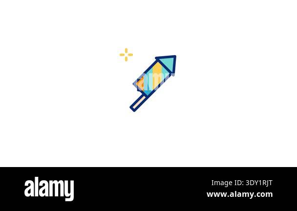 Firecracker Animated Icon Professional animated icon designed for ...