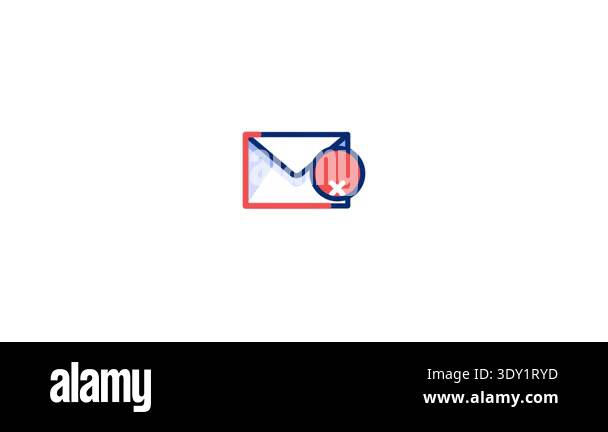 Failed Animated Icon Professional animated icon designed for modern ...