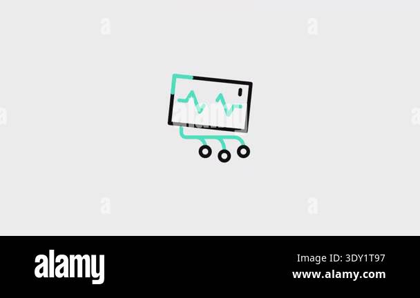 Monitor Animated Icon Professional animated icon designed for modern ...