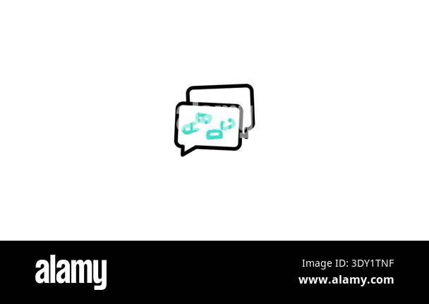 Speaking Animated Icon Professional animated icon designed for modern ...