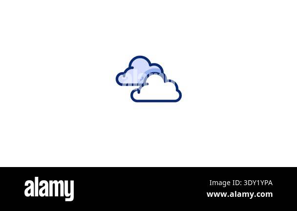 Weather Animated Icon Professional animated icon designed for modern ...