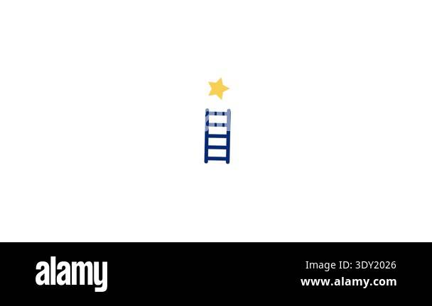 Ladder Animated Icon Professional animated icon designed for modern ...
