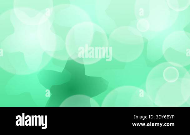 A calming green bokeh background with soft focus effect Stock Video ...
