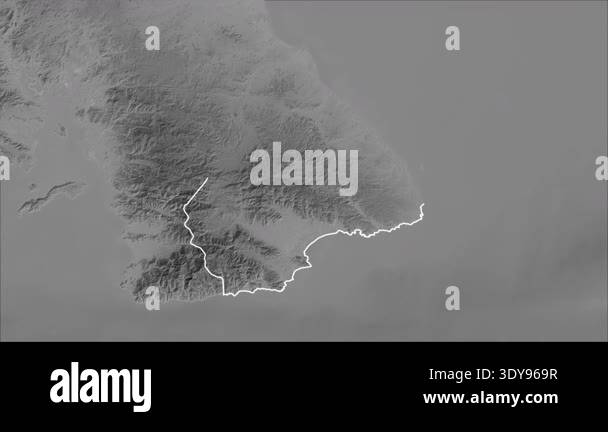 Los Santos, Panama, extruded. Grayscale Stock Video Footage - Alamy