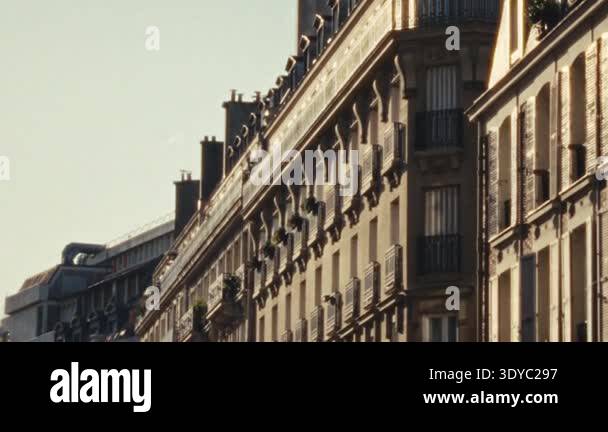 Evoking a romantic city trip showcasing Paris architecture with a ...