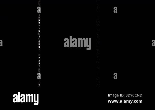 Screen VHS Analog Noise Overlay with Distortion effects on Alpha ...