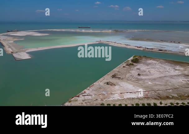 Penang land reclamation project building new artificial island ...
