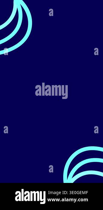 Abstract vertical loop animation with smooth glowing motion and modern ...