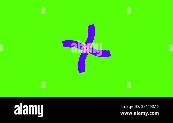 Vibrant abstract cross design with green background Stock Video Footage ...