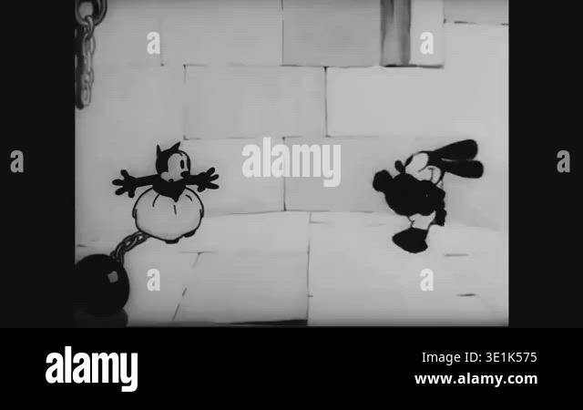 USA - 1928 - In this animated film, Oswald the Lucky Rabbit helps the ...