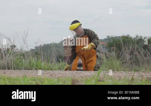 THAILAND - 6.15.2025 - A US Marine explosive ordnance disposal ...