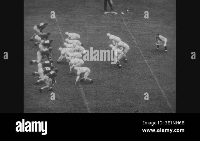 ATHENS - 1946 - Charlie Trippi dodges Alabama players and hurls the ...