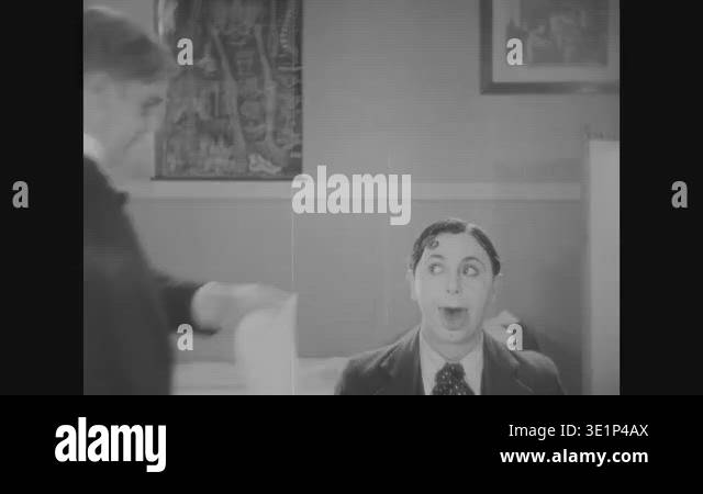 USA - 1929 - In this silent comedy, a man gets tangled up in his doctor ...
