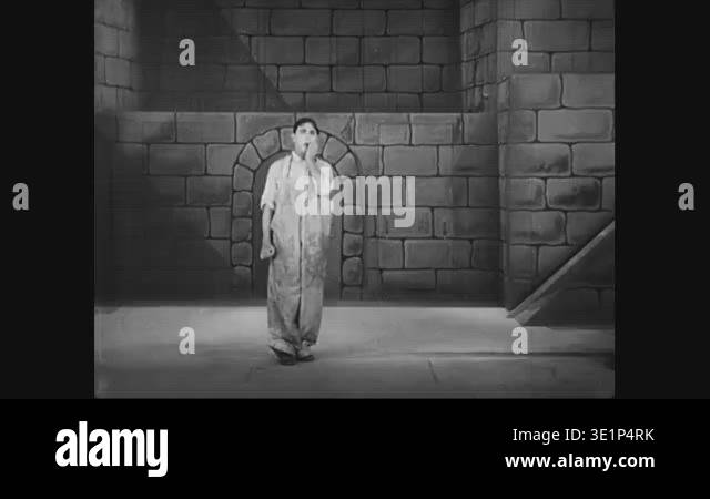 USA - 1929 - In this silent comedy, a man gets into an acrobatic chase ...