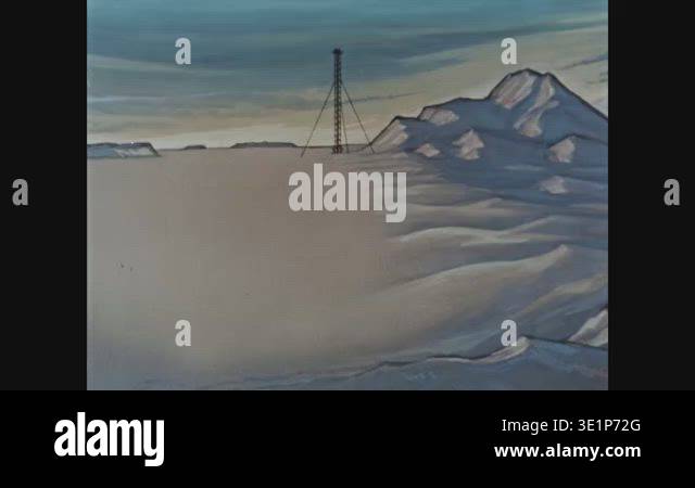 USA - 1958 - Animation is used to depict the ways that terrain will ...
