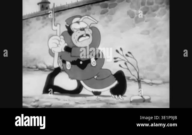USA - 1930 - In this animated film, Mickey Mouse starts playing a ...
