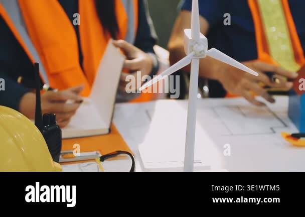 Construction and structure concept of engineer working drawing on ...