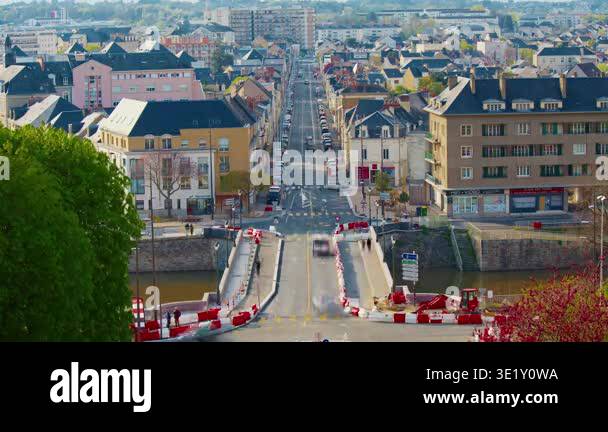 France, Le Mans, 03 March 2026: An aerial view Le Mans. The famous ...