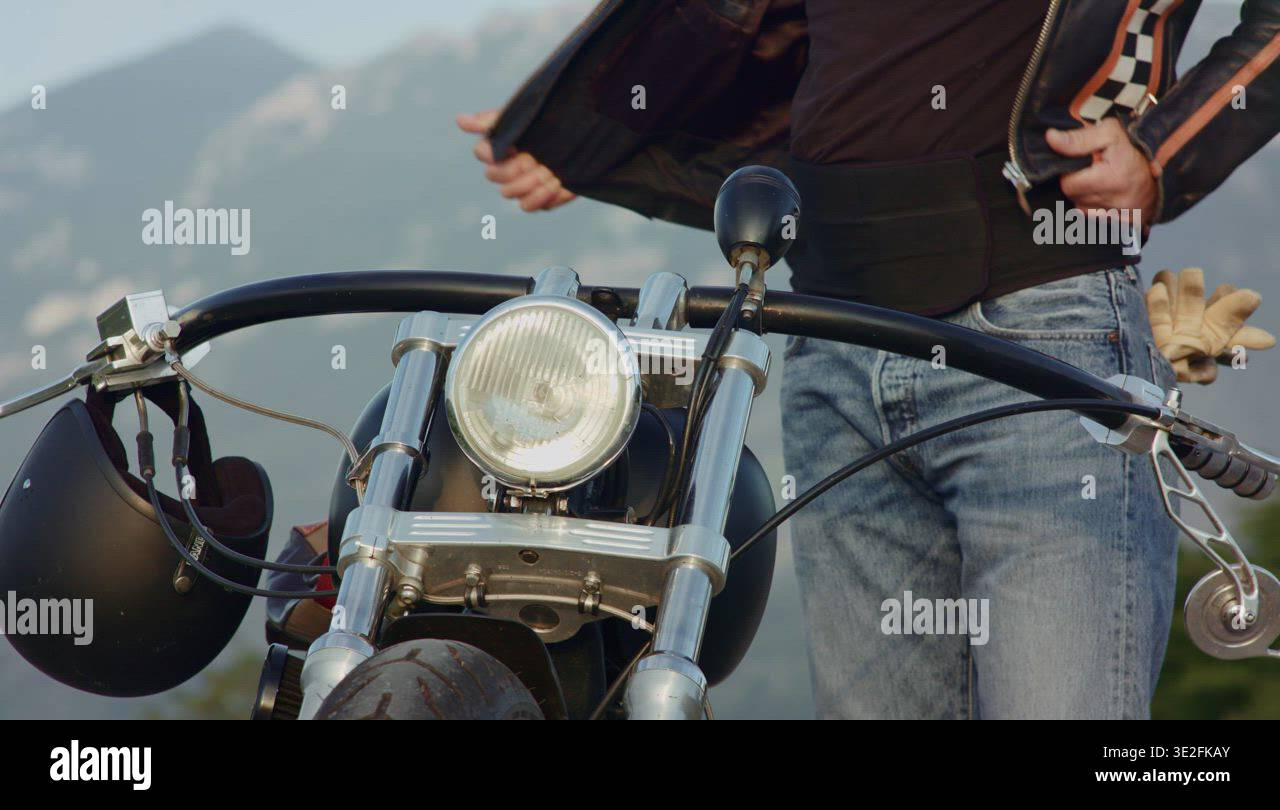 Biker taking break Stock Videos & Footage - HD and 4K Video Clips - Alamy