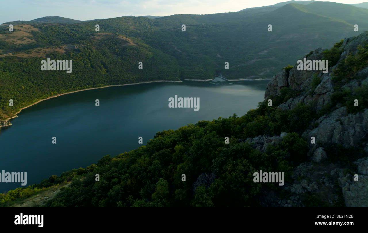 Arda river dam Stock Video Footage - Alamy