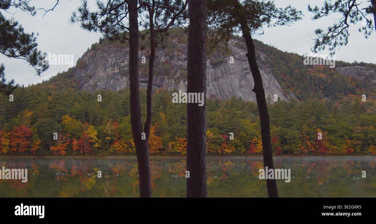 Fall Foliage Landscape in New Hampshire Stock Video Footage - Alamy