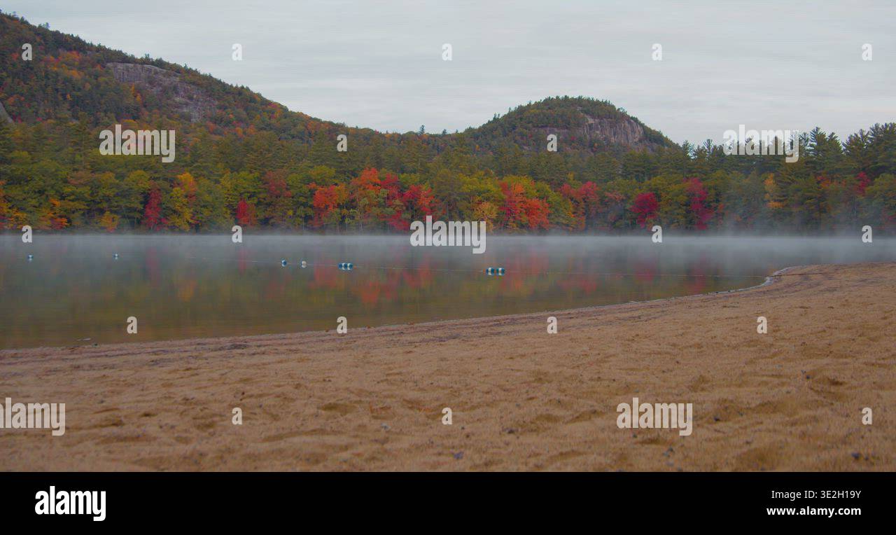 Fall Foliage Landscape in New Hampshire Stock Video Footage - Alamy