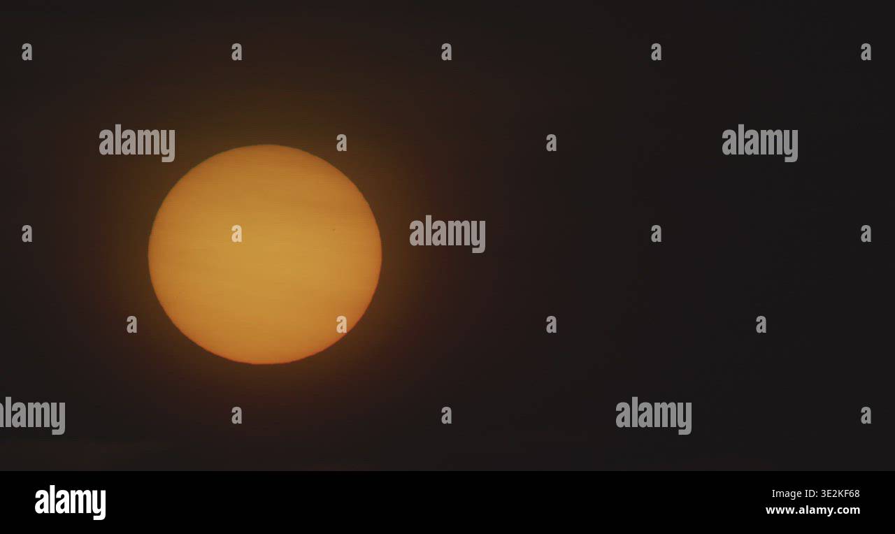 Huge Big Hot Sun Super Close-up Stock Video Footage - Alamy