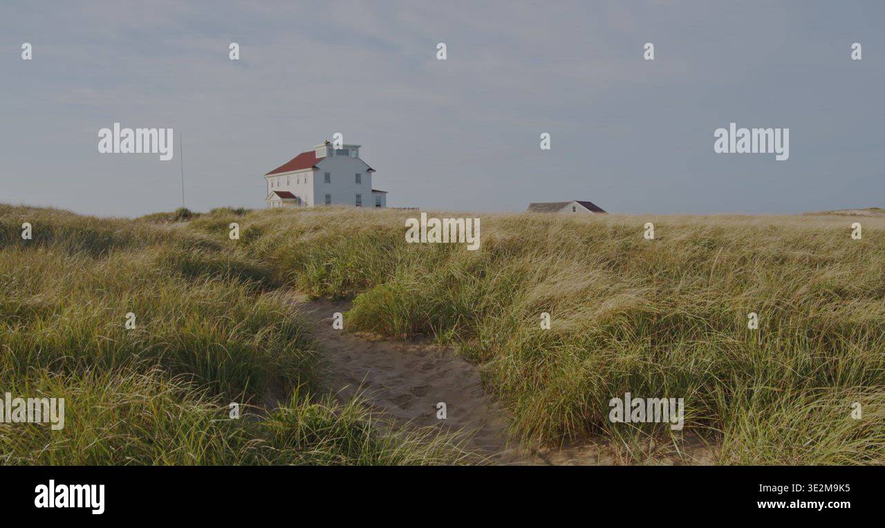 Provincetown Cape Cod Race Point Architecture Stock Video Footage - Alamy