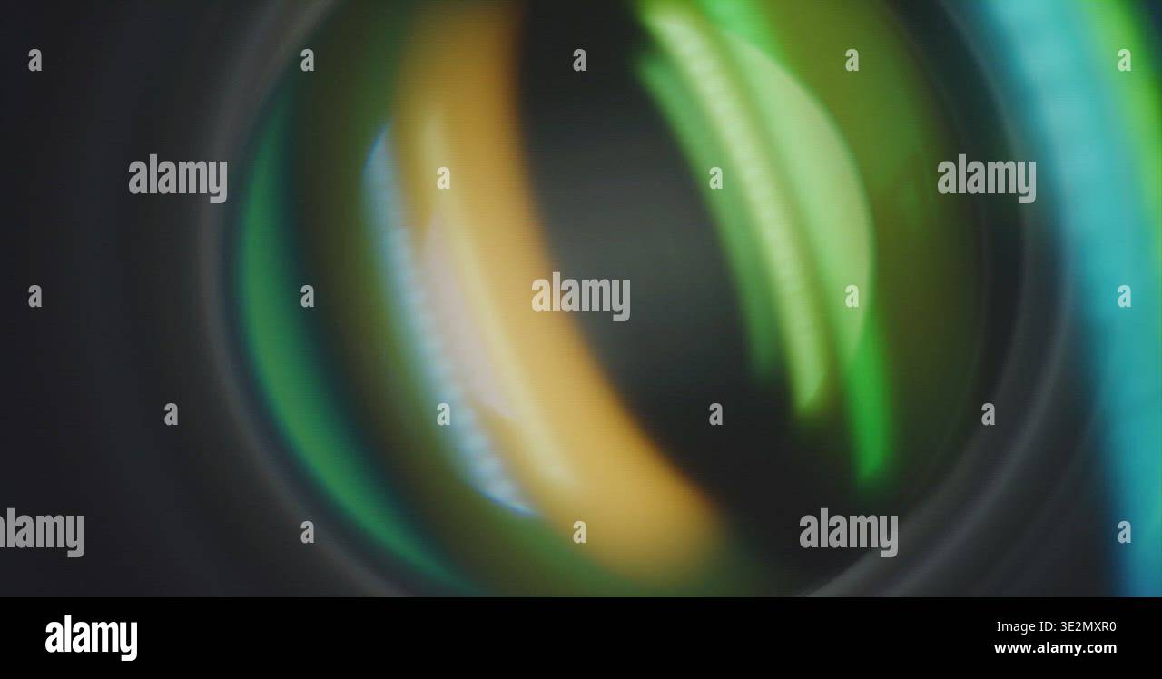 Aperture Working Operation In Camera Lens Close-up Stock Video Footage ...
