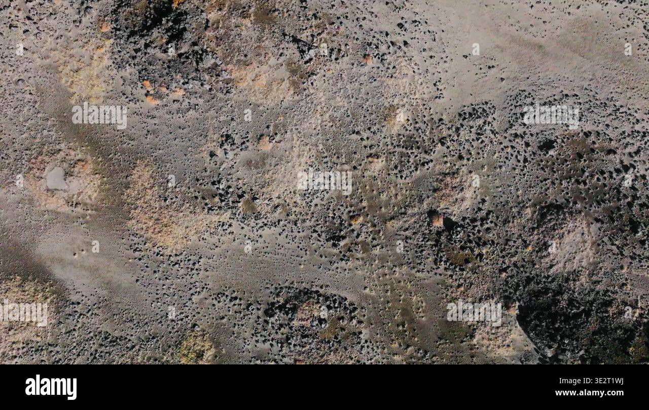 A Wild Desolate Alien Dry Place Landscape Stock Video Footage - Alamy