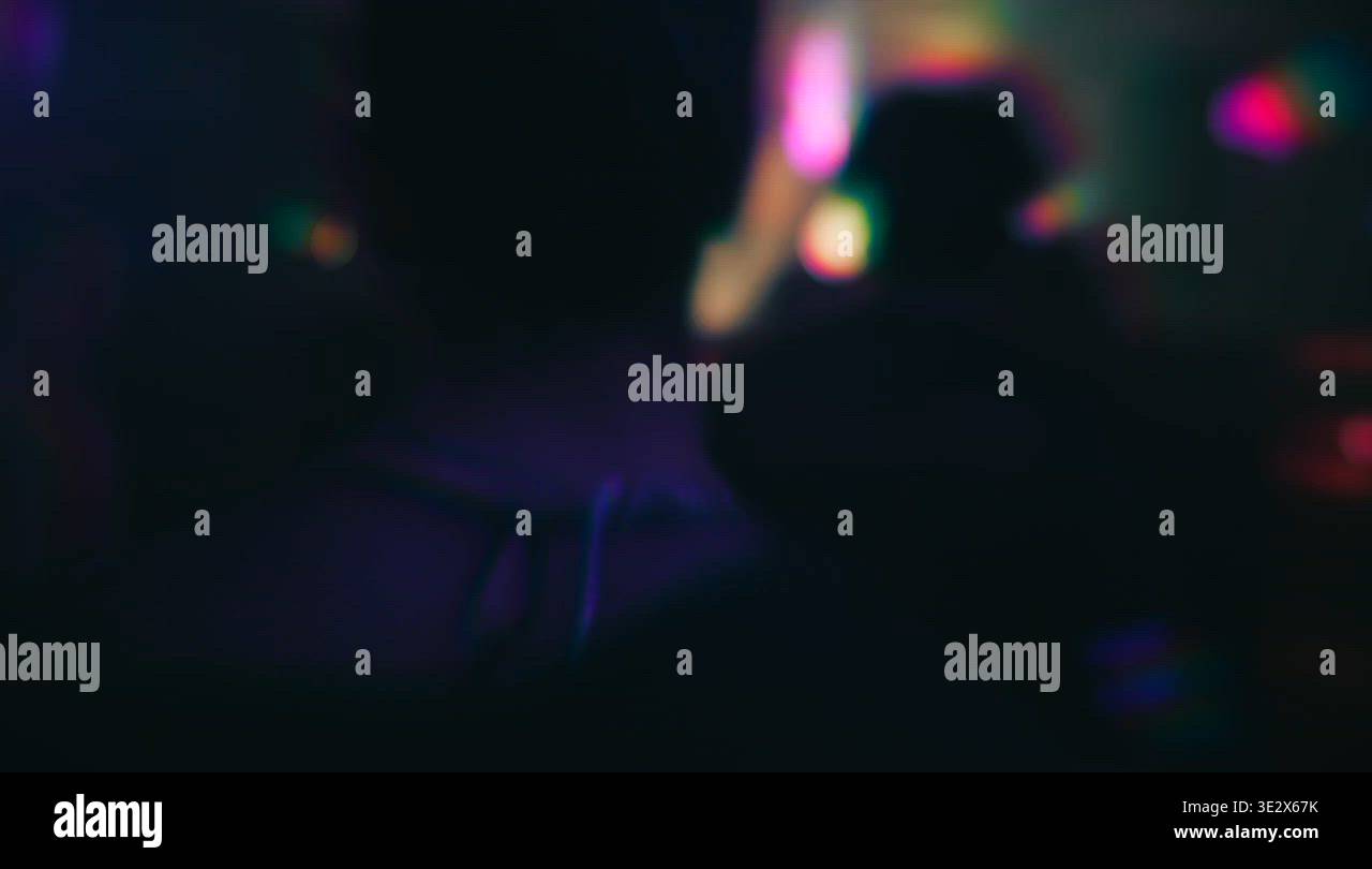 People dancing at live performance in club Stock Video Footage - Alamy
