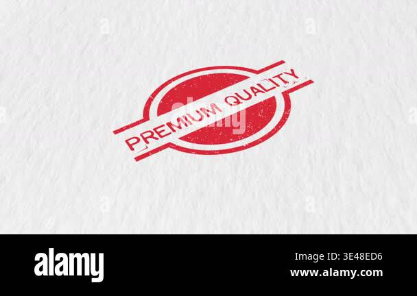 PREMIUM QUALITY Red Color Stamp Animation Stock Video Footage - Alamy