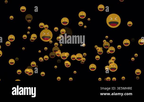 Live streaming animated emoji stream reactions social media laughing ...